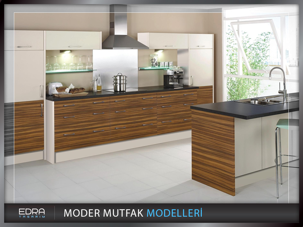 Modern Mutfak Dolabı Modelleri | Edra Mobilya Tasarım, Üretim ve ...