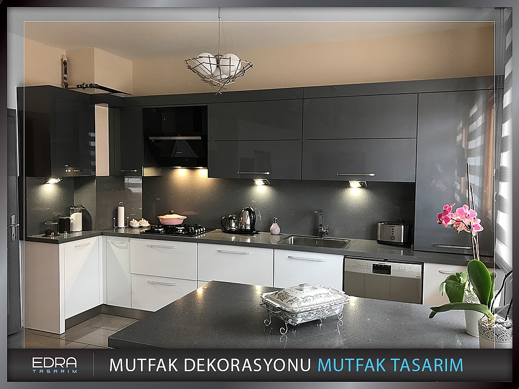 Mutfak Dekorasyonu, Mutfak Tasarım | Edra Mobilya Tasarım, Üretim ve ...